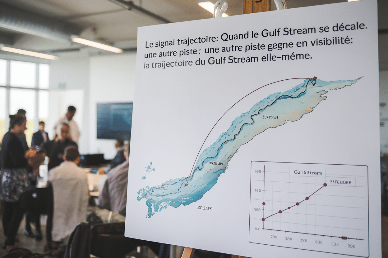 2 courants clés, 1 signal inédit, le Gulf Stream et l’AMOC faiblissent ...